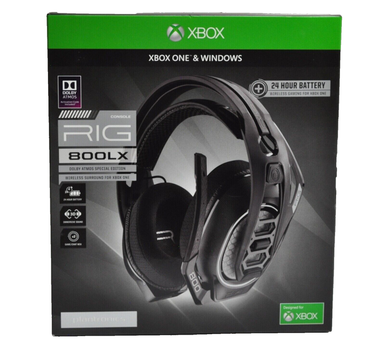Plantronics RIG 800LX Wireless Gaming Headset - Black FOR XBOX — REPOGUYS