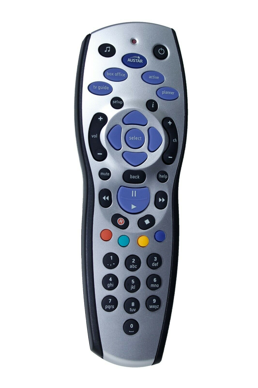 Genuine AUSTAR Remote for Foxtel/PayTV/Sky New Zealand/MyStar Grey Fox ...